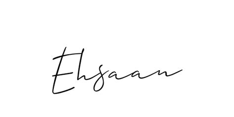 80 Ehsaan Name Signature Style Ideas New E Sign