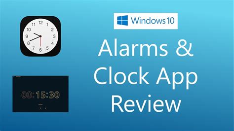 Alarms Clocks Windows 10