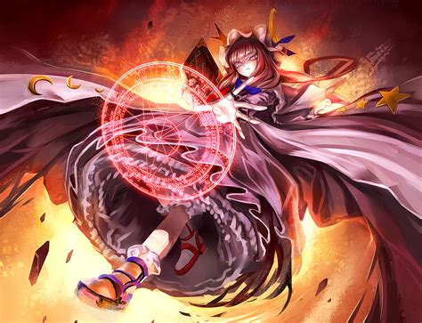 Patchouli Knowledge Touhou R MagicCirclePorn