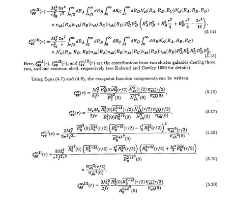 Shows The Two Point Correlation Function For Several Values Of Power Download Scientific
