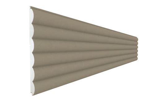 Cladding 3d Wall Panel Plaster Coated Pn 17 370mm X 28 5mm X 2000mm