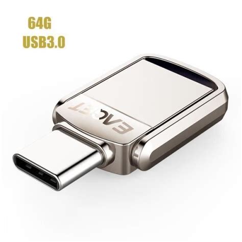 No 12819 Amorus Clé Usb 30 64 Go Avec Usb Type C 31 U De Étanche Antichoc Eaget Cu20 Clé Usb