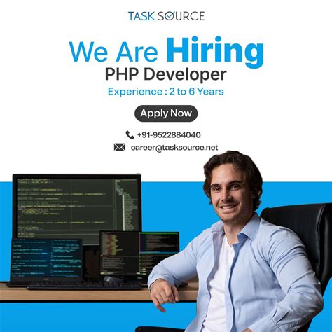 Task Source On Linkedin Phpdevelopers Wearehiring Phpdeveloper