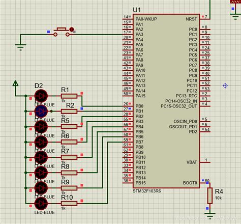 Proteus仿真stm32的实战步骤proteus Stm32 外部晶振 Csdn博客