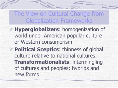 Globalization At A Glance Lecture 1 2007 Ppt