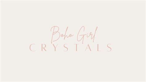 Boho Girl Crystals