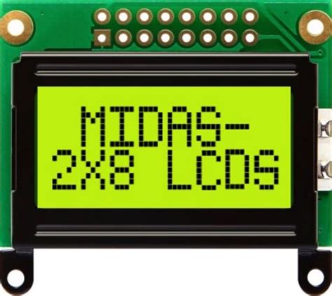 MC B W SPTLY V Midas Midas MC B W SPTLY V Alphanumeric LCD Alphanumeric Display