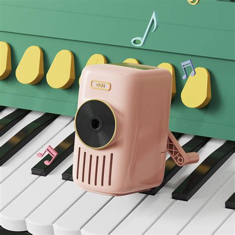 Poom 델리 심조절 오르골 멜로디 연필깎이