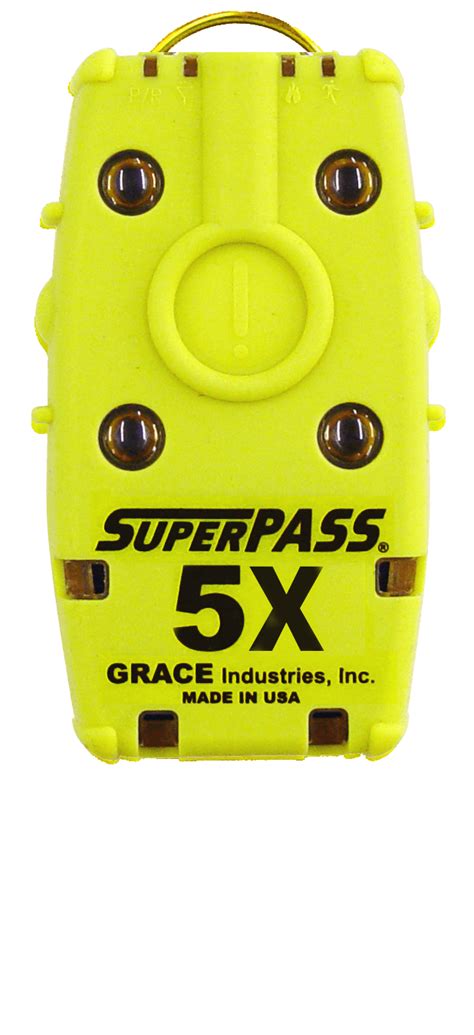 Superpass 5x Firefighter Safety Alert System Grace Industries