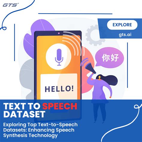 Exploring Top Text To Speech Datasets Enhancing Speech Synthesis Technology” By Globose