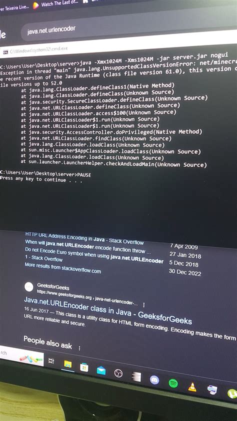 can somebody help me here i think it got something to do with [java