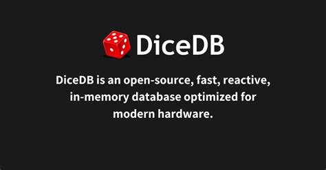 Dicedb Alternatives And Similar Sites And Apps Alternativeto