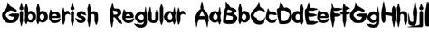 Gibberish Font Download Free For Desktop And Webfont