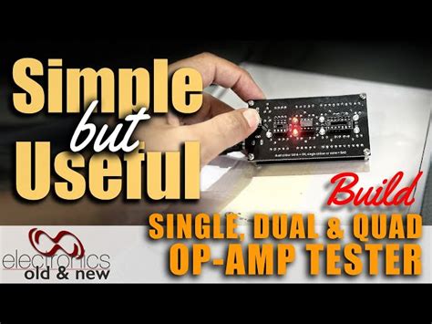 How To Build A Simple Operational Amplifier