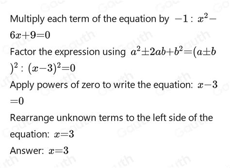 Solved Determine How Many Solutions For The Given Quadratic Equations Hint Calculate The