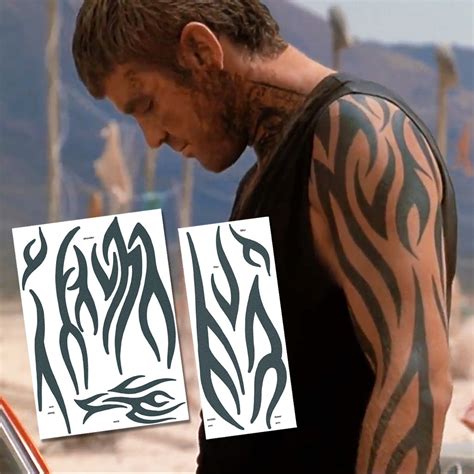 Seth Gecko Tribal Tattoo Full Set Tattooicon