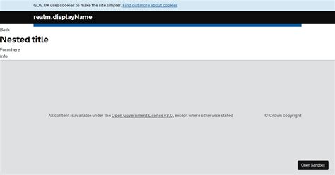 Keycloak Theme Codesandbox