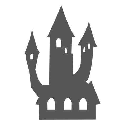 Vector For Free Use Haunted House Silhouette Halloween Haunted House