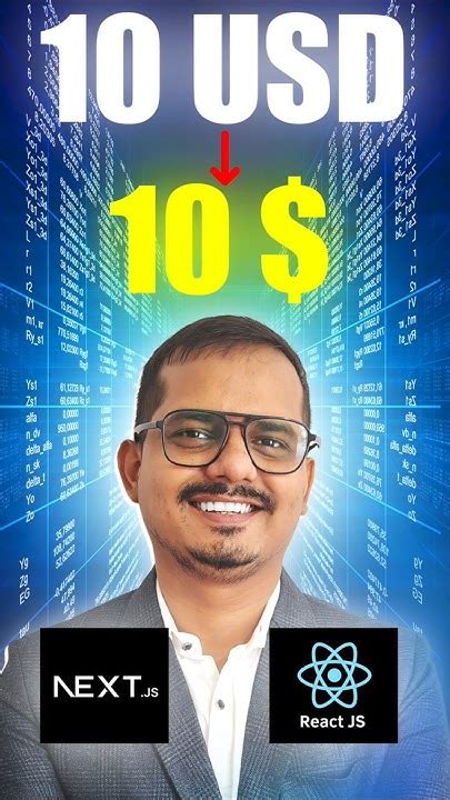 Usd To Using Next Js Shorts Shortvideo Nextjs Reactjs Softwaredeveloper Youtube