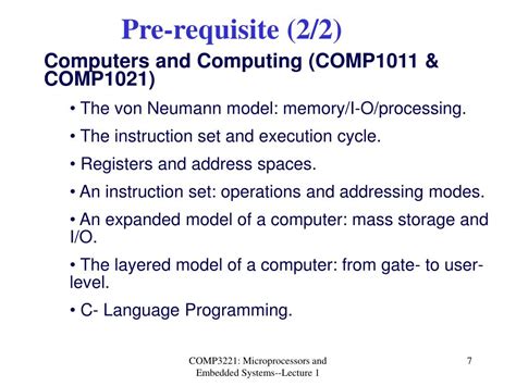 ppt comp3221 microprocessors and embedded systems powerpoint
