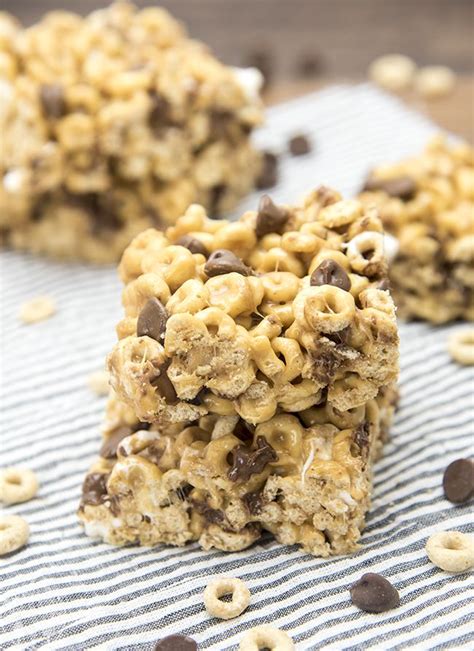 Chocolate Chip Fluffernutter Cheerio Bars Lmldfood Recipe Food