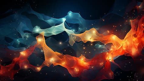 Premium Ai Image Digital Synapses Abstract Neural Network Illustration