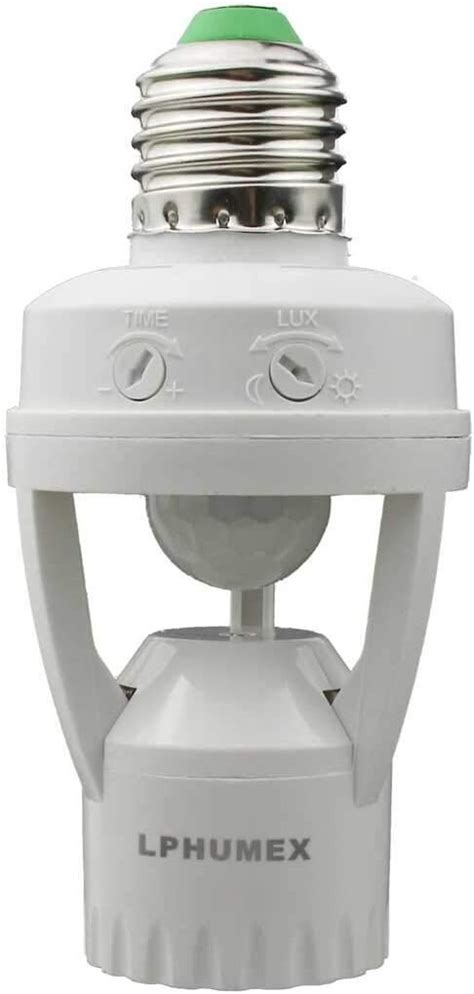Motion Sensor Detector Light Socket Infrared Motion Sensor Detector