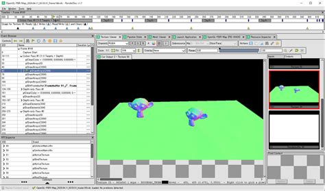 Openglのプログラムをrenderdocで見てみる 測度ゼロの抹茶チョコ