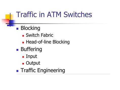 PPT Integrated Services Introduction ATM PowerPoint Presentation Free Download ID