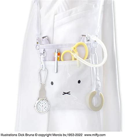 ミッフィー ポケットペンケース 3wayペンポーチ クリップ付き ペンケース 肩掛け オーガナイザー ナース Miffy 看護師 収納ケース