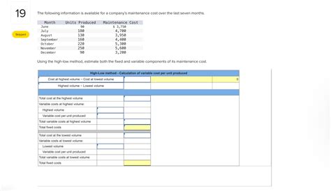 Solved The Following Information Is Available For A