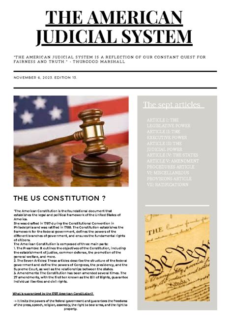 American Judicial System The American Judicial System T H E
