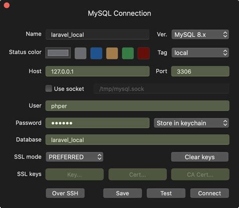 Connect With Database Client · Ucan Labdocker Laravel Wiki · Github