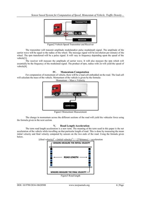Sensor Based System For Computation Of Speed Momentum Of Vehicle Traffic Density And Vehicular