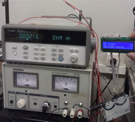 Lab Prototypes Communicating With Agilent 34970A Data Acquisition Unit Through RS232 With Arduino