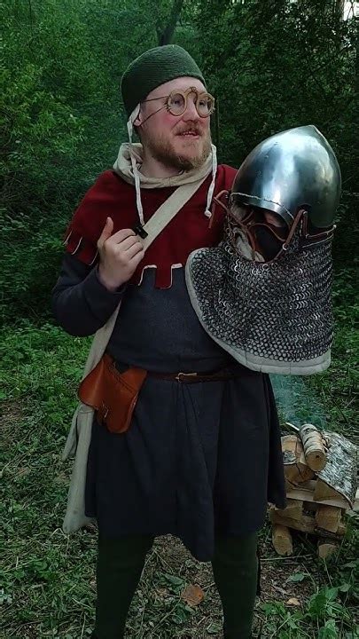 Шлем Бацинет история средневековье Youtube