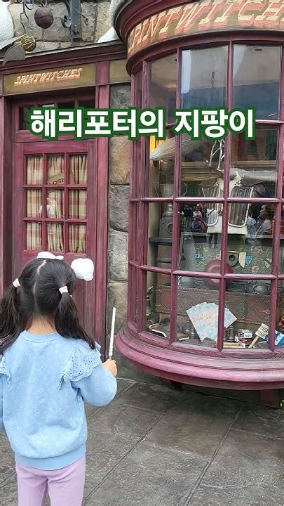 해리포터의 지팡이🧚‍♀️ Shorts 살구남매 유니버셜스튜디오재팬 윙가르디움레비오사 해리포터성 마법지팡이 Youtube