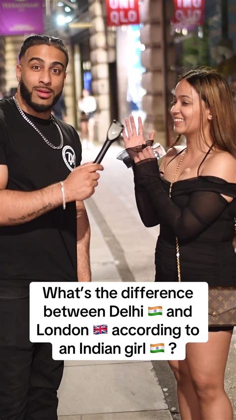 Delhi Vs London A Comparison By An Indian Girl Tiktok