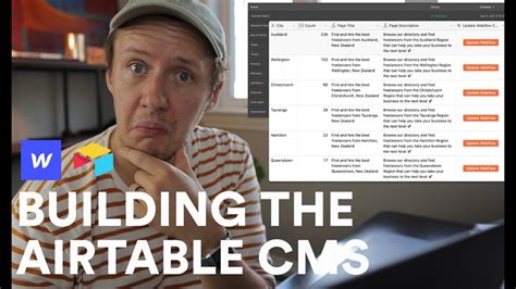 I Am Turning Airtable Into My Webflow Cms Part 1