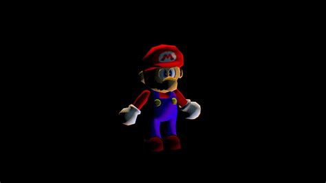 Super Mario 64 Mario Model Remake 3d Model By Eteledthe12th [2f8a85a] Sketchfab
