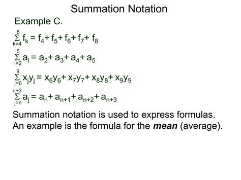 5 1 Sequences And Summation Notation Pptx Science