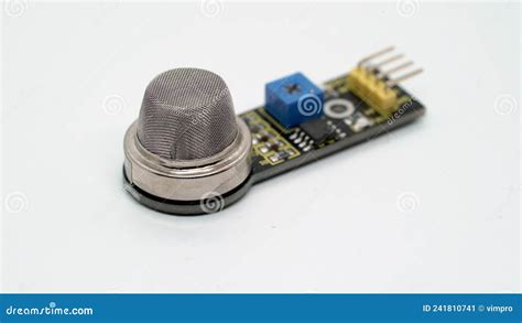 Arduino Electronic Component MQ Gas Sensor Air Quality Co Detector Stock Image Image Of