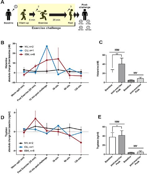 Figure 1 From Elevation In Histamine And Tryptase Following Exercise In Patients With