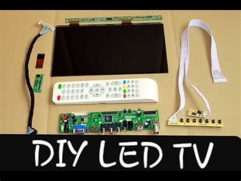 DIY LED TV How To Make LED TV At Home YouTube
