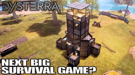 Craft Build Survive Against Robots First Look Dysterra Gameplay