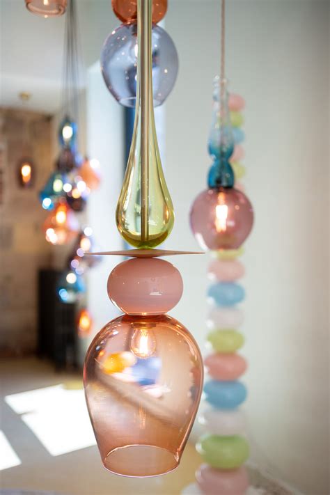 The Fabio Stack Glass Sculptural Light Curiousa