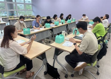 인천북부교육지원청 마을교육활동가 협력수업 모형 개발 협의회 실시