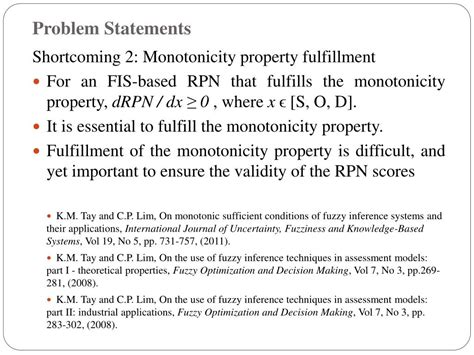 Ppt A Single Input Rule Modules Connected Fuzzy Fmea Methodology For