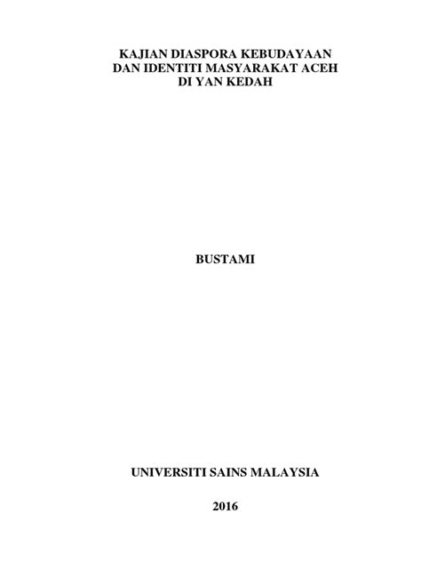 Bustami 24 Nn Diaspora Yan Kedah Pdf