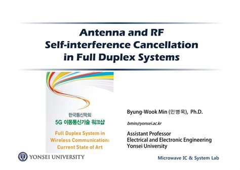 Pdf Antenna And Rf Self Interference Cancellation In Full · Pdf